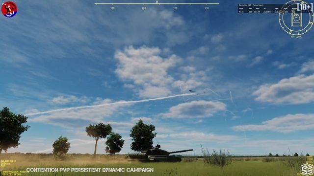 DCS World: Очень наглый/обкуренный AH-64 "апач" атакует наш аэродром