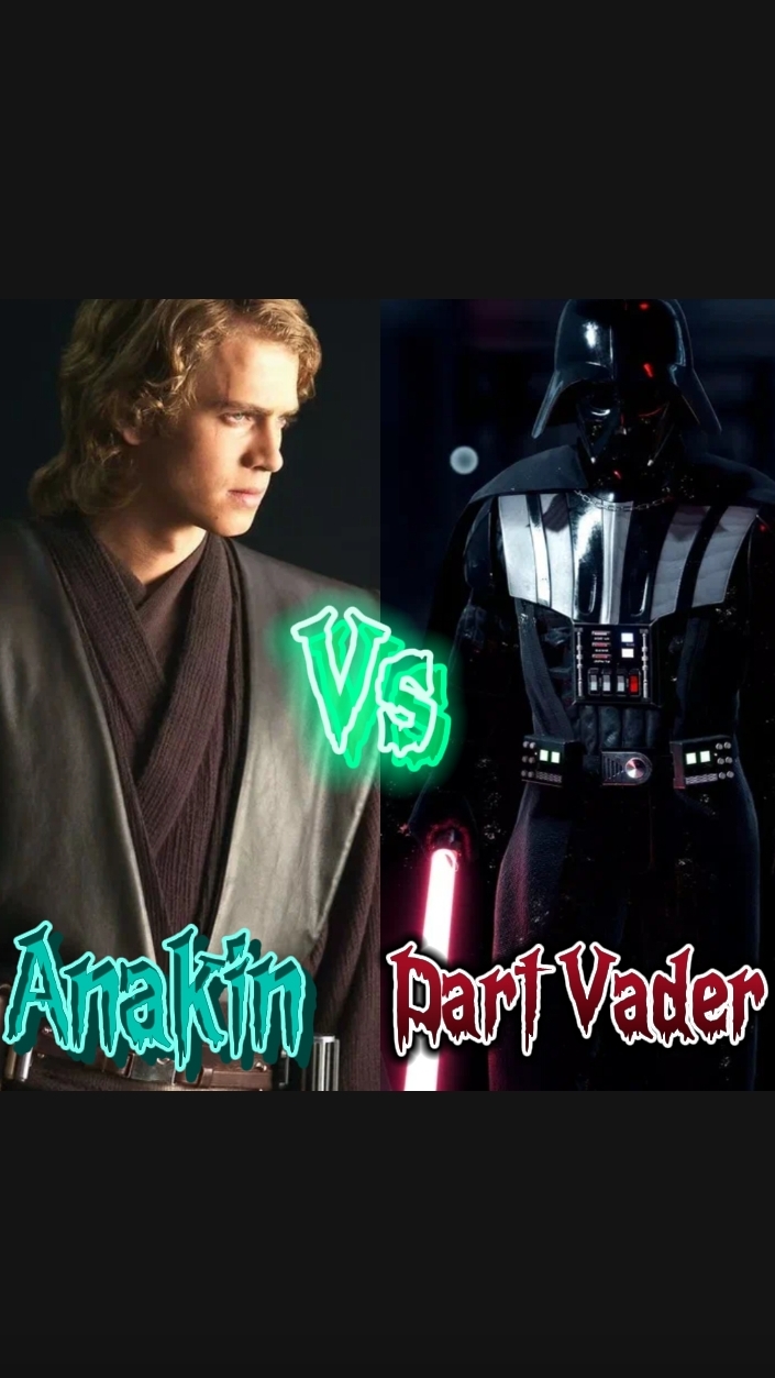 Энакин Vs Дарт Вейдер.