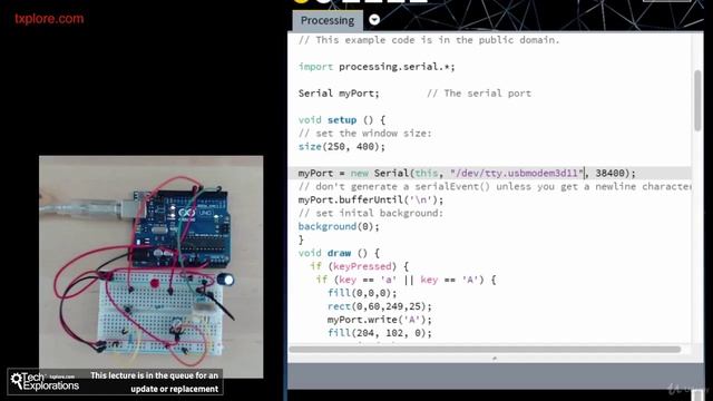 39. How to use Processing (language) with the Arduino