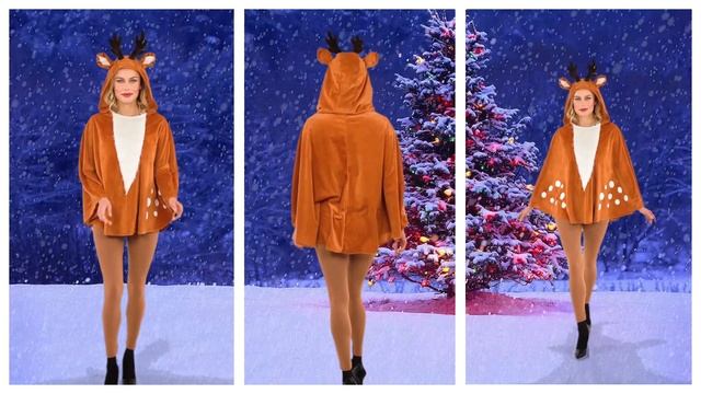 ПМ3446 Пончо Оленя Артикул ОЗОН ID82761