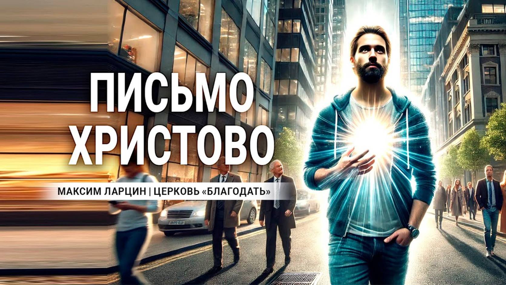 Письмо Христово -Максим Ларцин 13.10.24 проповедь