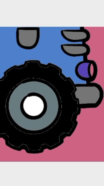 Синий трактор