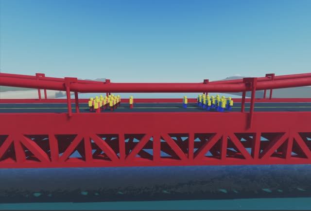 Красно-синяя война (1 серия)