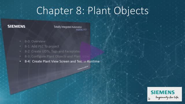 WinCC Unified V17 # 32 Create Unified Plant View Screen and Test In Runtime #WinCCGURU