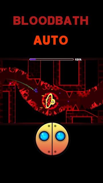 BLOODBATH AUTO | GD ГД Геометри Даш Geometry Dash Extreme Demon Level БЛУДБАФ АВТО