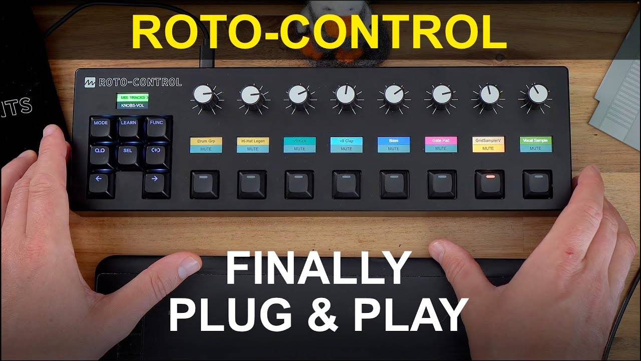 Melbourne Instruments Roto-Control + Bitwig Studio: Mixing Has Never Been This Fun!