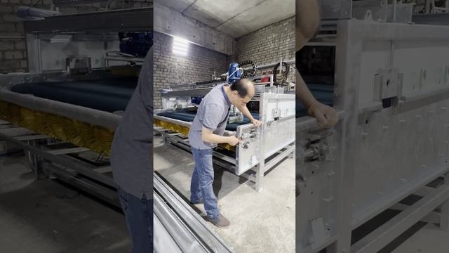 Ковромоечный станок Cleanvac BRS-320F для ковров шириной до 3 метров