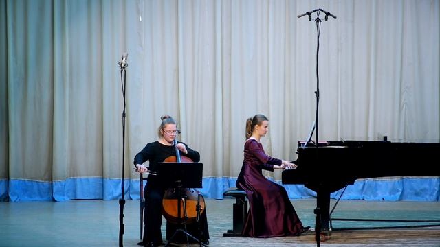 Н.Мясковский - Соната №2 для виолончели и фортепиано, 1 часть