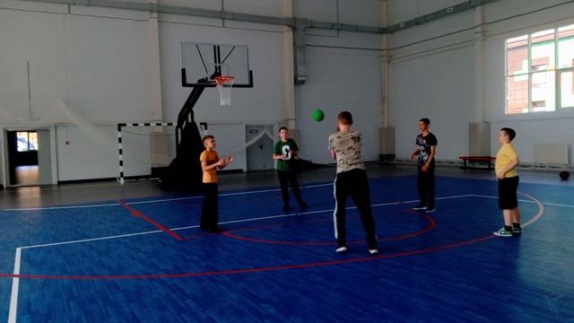 Работа с мячом 3 кг