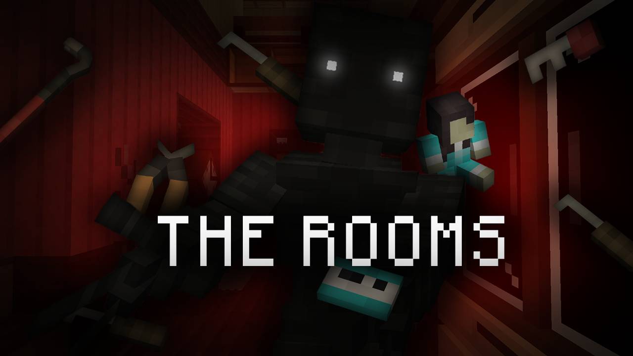 За мной ОХОТИТСЯ МОНСТР!! | The Rooms прохождение | Хоррор майнкрафт Jaja Kok