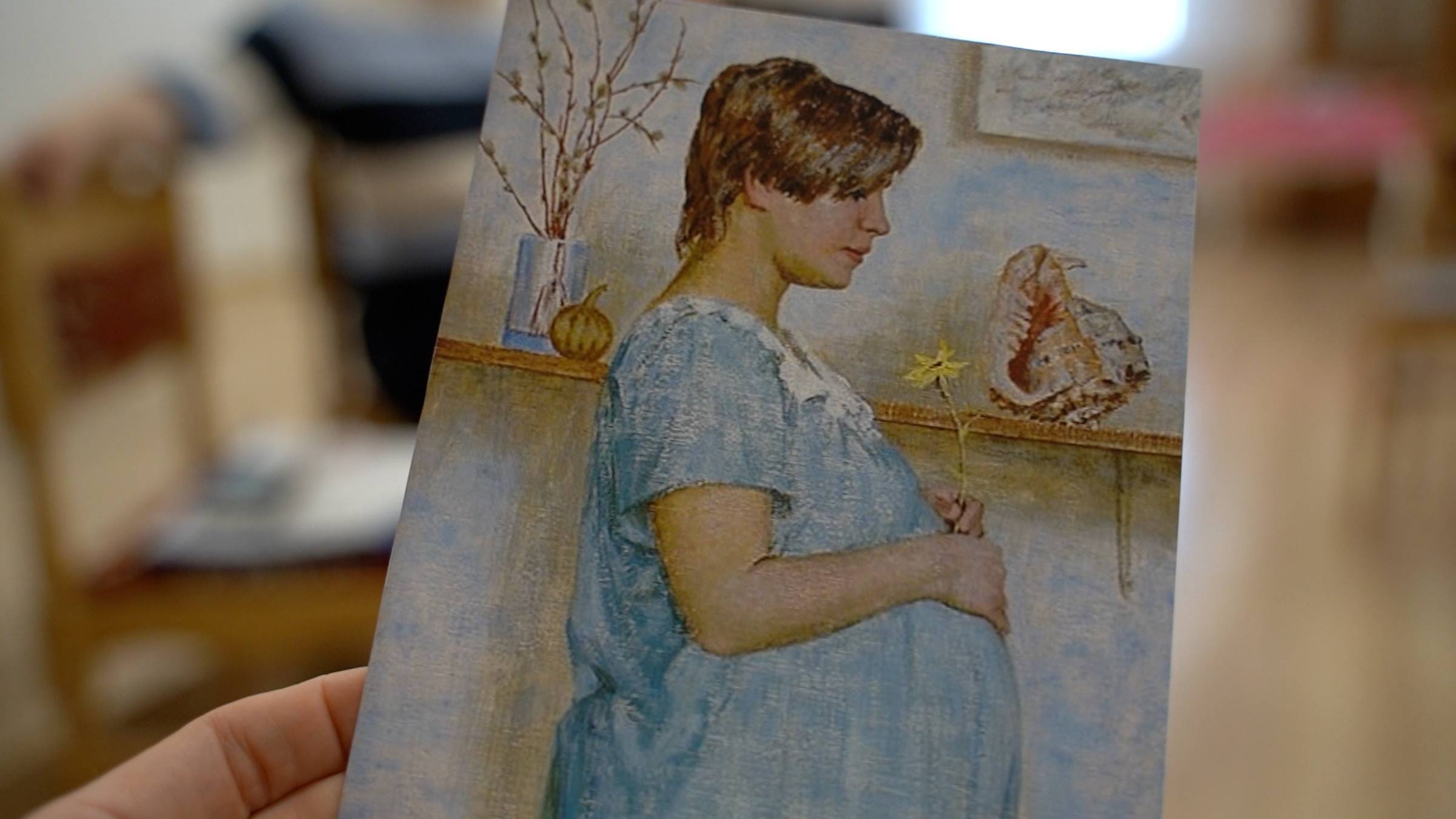 Творческие занятия на Курсах для беременных Центра "Колыбель"