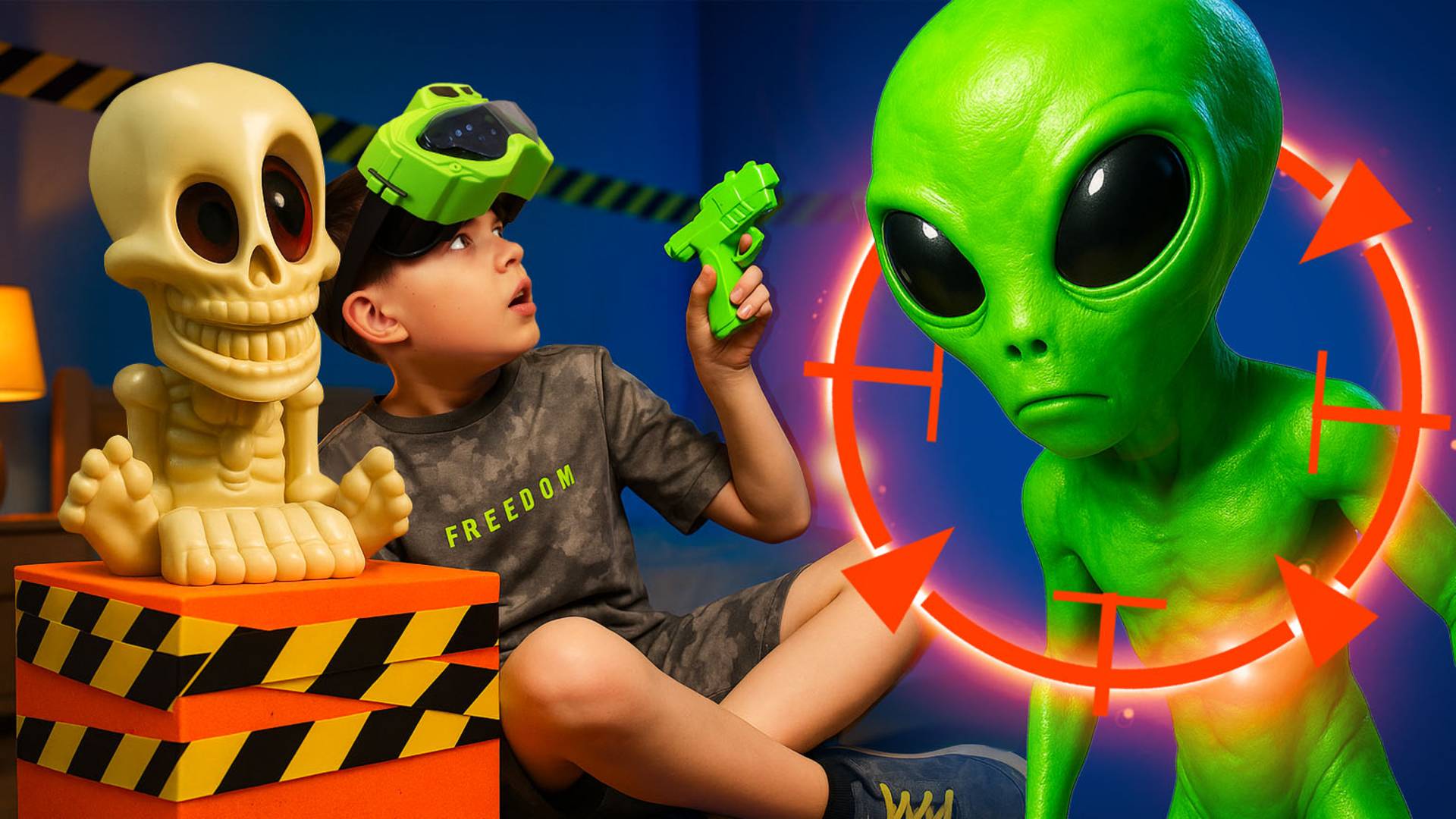 Батл FOTORAMA: Johny The Skull vs Alien Vision! 💀👻 На кого сложнее охотиться?