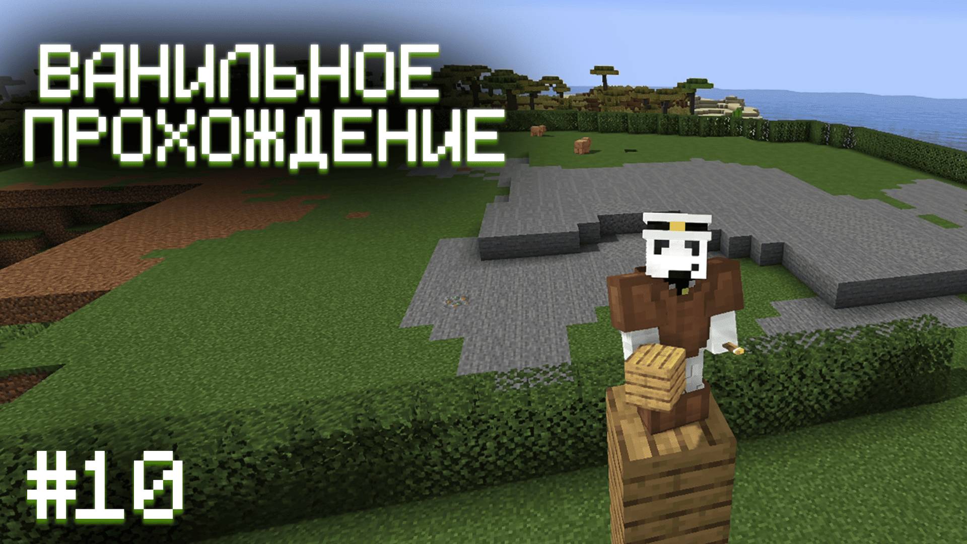 ОСНОВА БУДУЩЕЙ ДЕРЕВНИ ▷ Прохождение Minecraft #10
