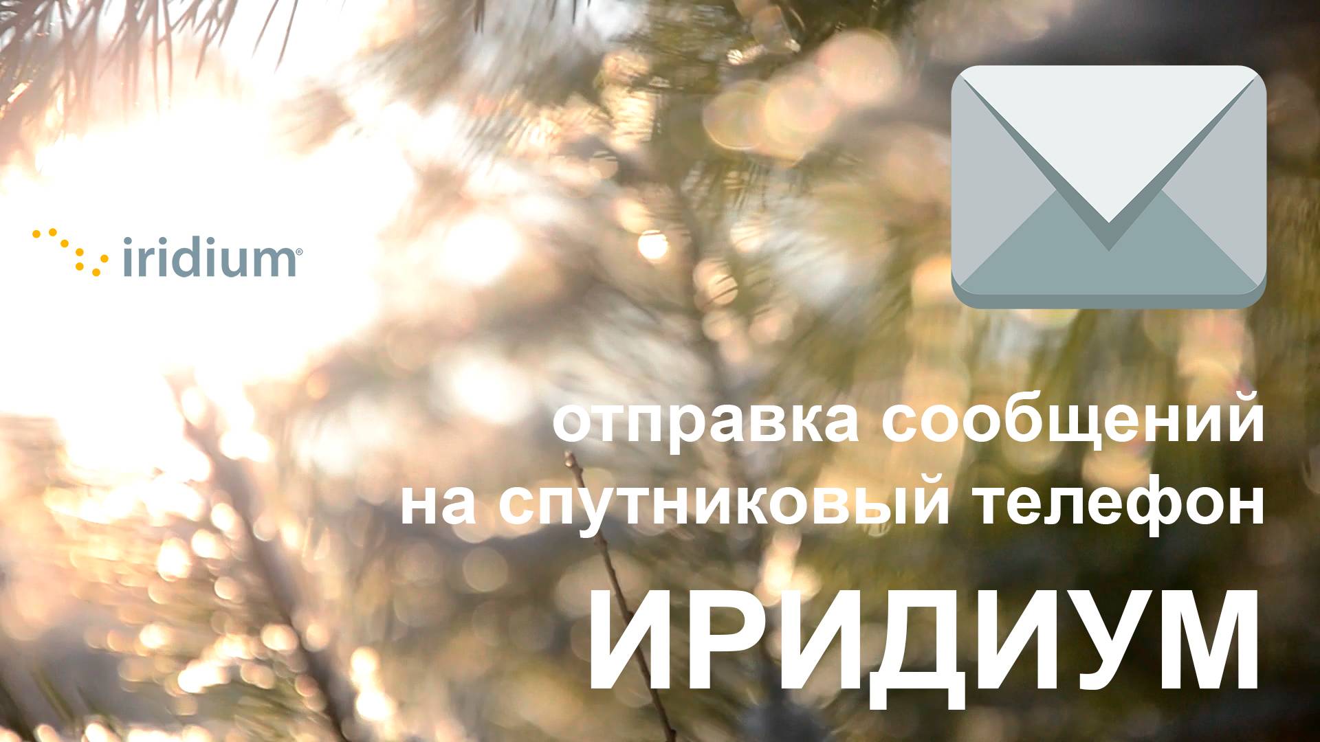 БЕСПЛАТНАЯ отправка СМС сообщений на спутниковый телефон Иридиум. 3 способа.