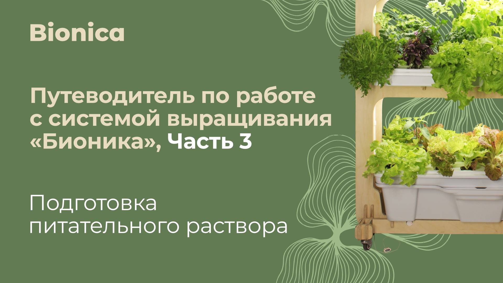 Выращиваем с «Бионикой»: приготовление раствора. Часть 3