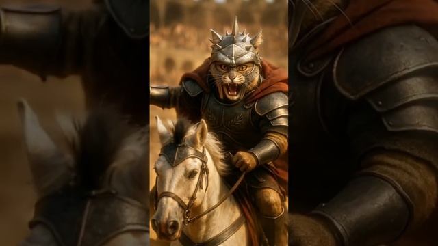 кот-гладиатор