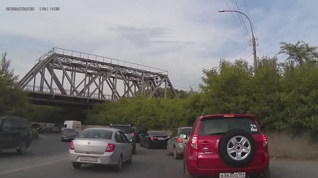 Новосибирск обыкновенный, въезд в город, проезжаем «Тёщин язык»