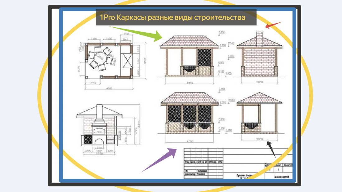 Не думал, что это так просто… Беседка на даче за час!
