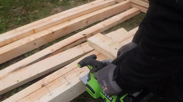 Построил гараж - бытовку 6х3 своими руками за 1 день! Пошаговый процесс строительства. Вот что полу