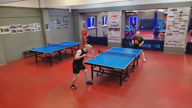 Пятисотник КОШМАРИТ Семисотника! Чудовищный Земсков Б. (Ижевск) - Чирков А. 17.06 настольный теннис