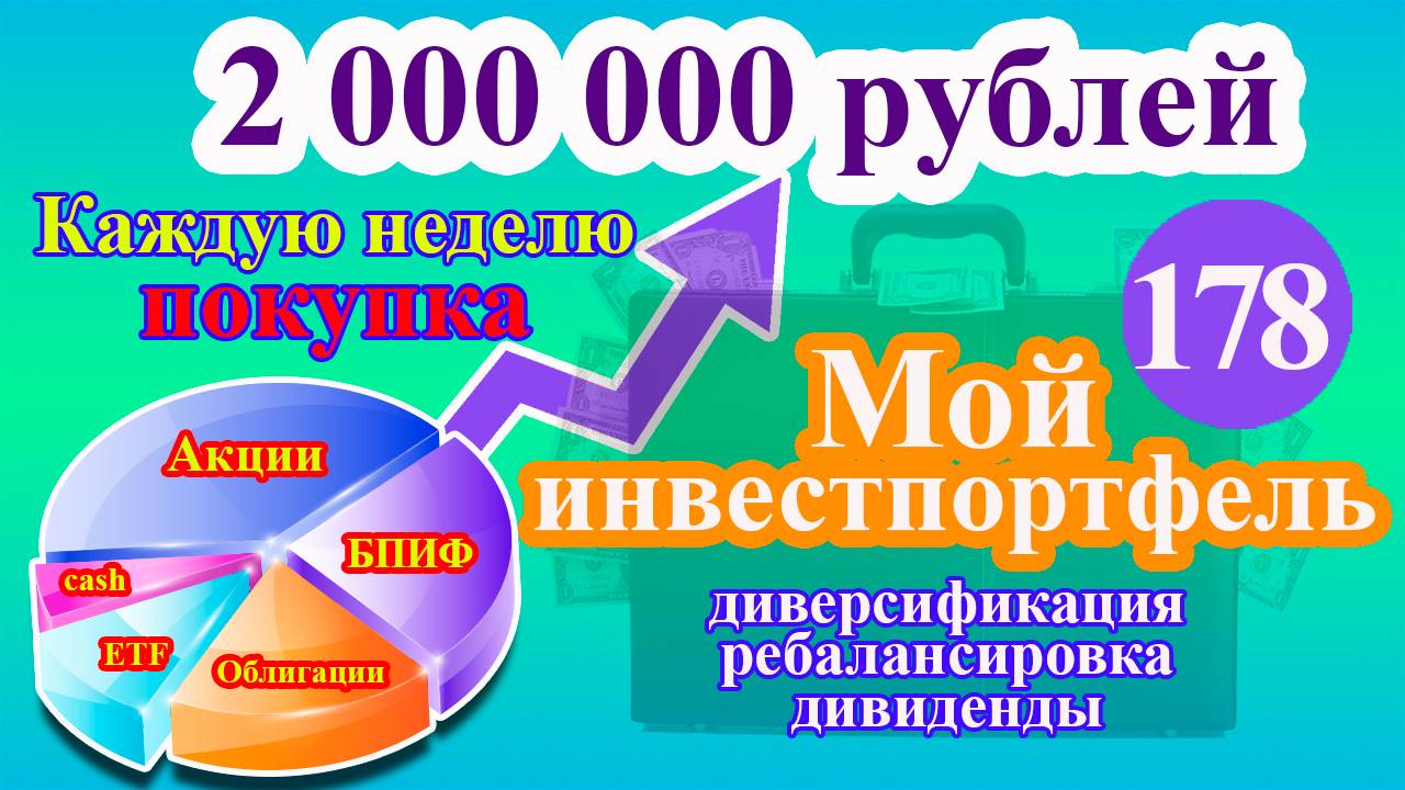 Мой инвестиционный портфель. Выпуск 178