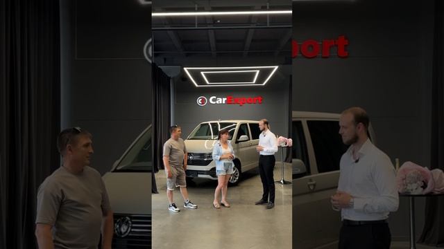 Вручение авто клиенту | Volkswagen Caravelle| CarExport |Отзыв клиента