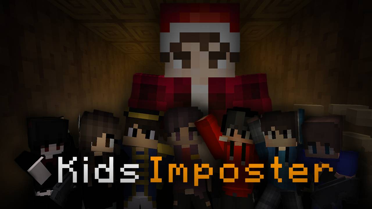 КТО-ТО из ДЕТЕЙ ПРЕДАТЕЛЬ?! | Kids Imposter прохождение | Хоррор карта майнкрафт 1 часть