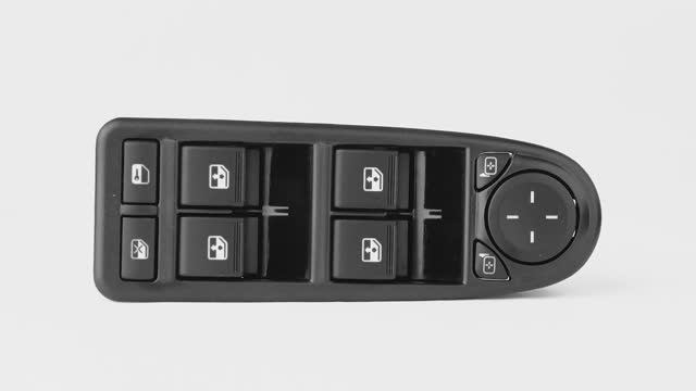 Модуль двери водителя УАЗ Профи (4 переключателя, регулировка зеркал)