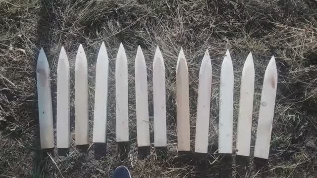 Готовим опоры для надстройки ленивой грядки