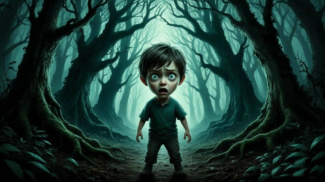 Первый поход в лес с отцом / Страшные истории на ночь