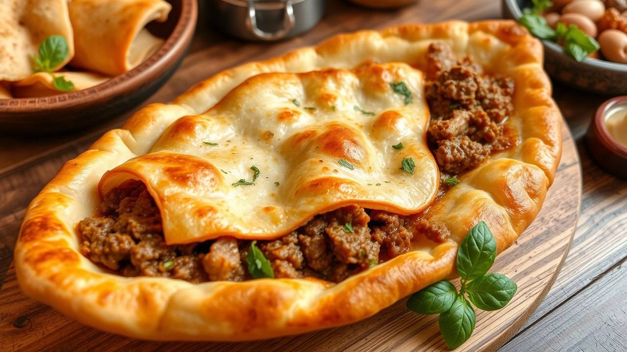 Горячие лодочки с мясом и сыром: простой рецепт вкуснейшего Пиде!