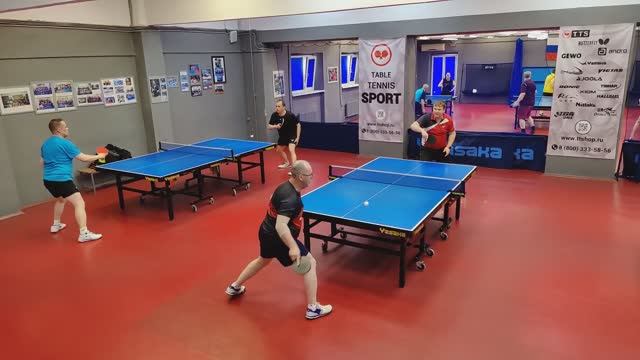 #03 жесть! Чирков А. (767) - Тартынский Д. (621) 17.06 настольный теннис турнир в Санкт-Петербурге