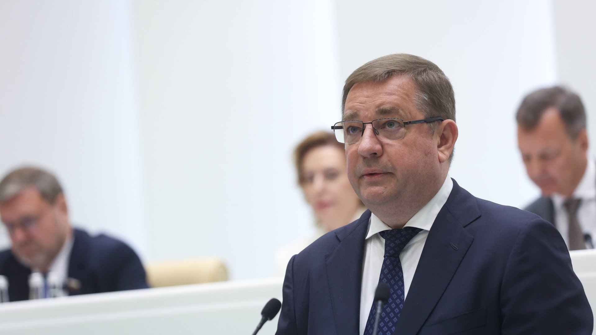 Выступление руководителя Фед. агентства по управлению государственным имуществом Вадима Яковенко