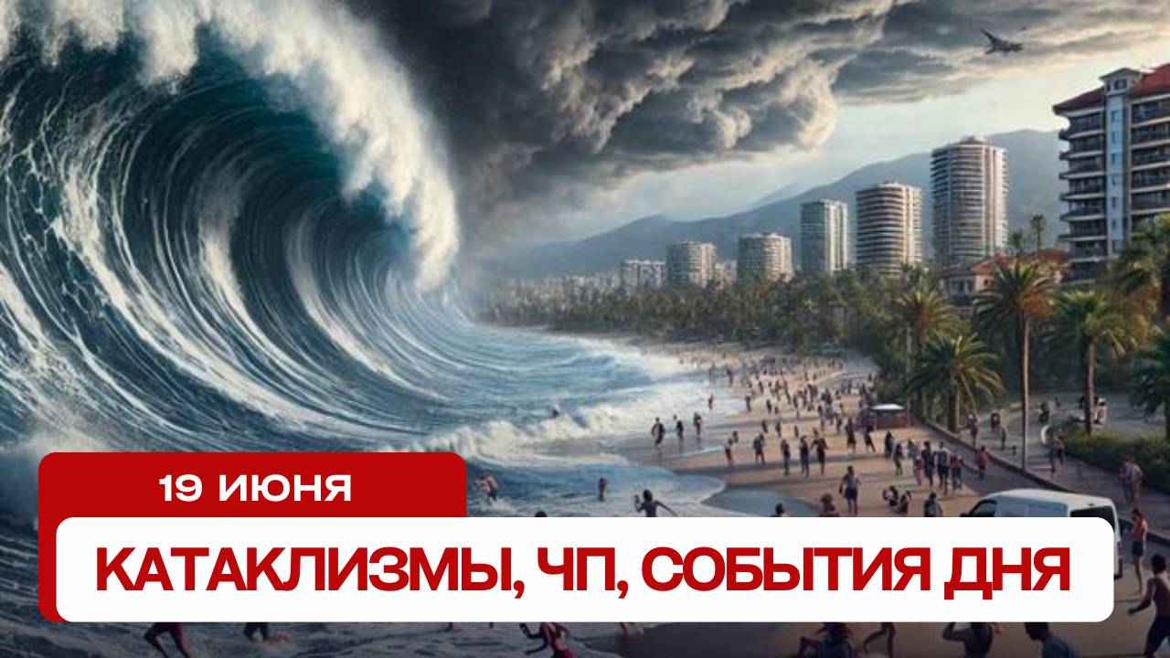 Катаклизмы за день 19.06.2025. Новости, ЧП, события дня