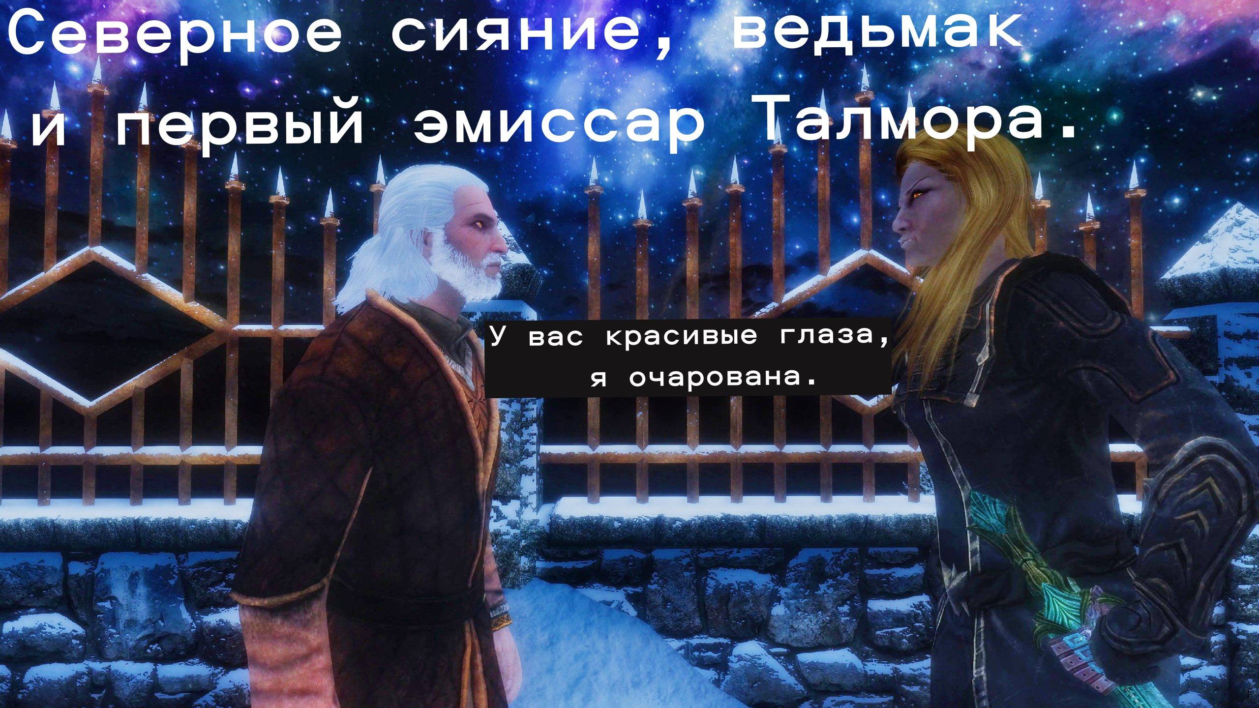 Геральт дипломат или Эленвен даёт добро