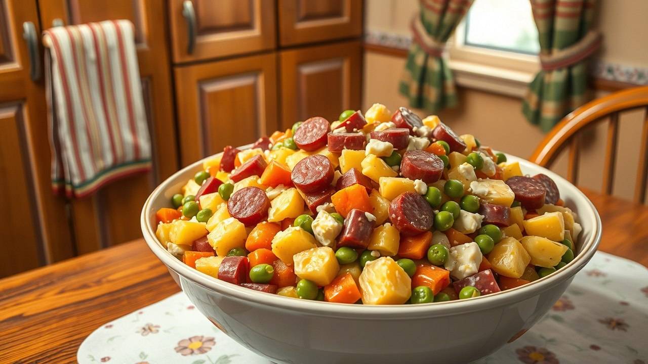 Почему этот Салат исчезает со стола быстрее всего? Рецепт классического Московского!