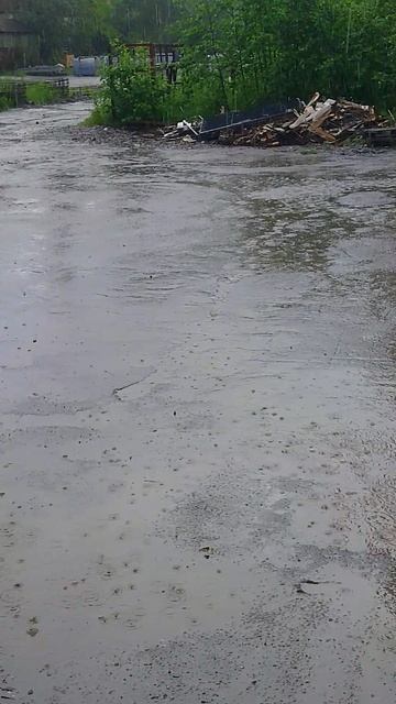 хороший летний дождик