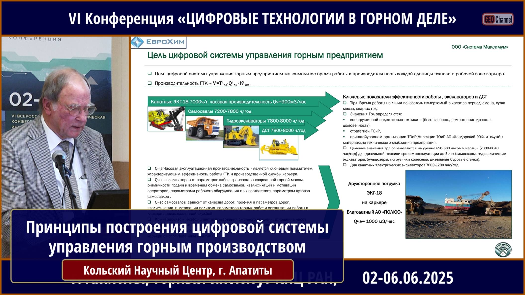 Принципы построения цифровой системы управления горным производством. Анистратов К.Ю.