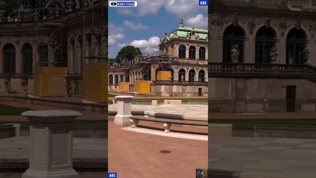 Цвингер. Дрезден #авсарх #производствостанков #юныйпрадедбодрыйдед #shorts