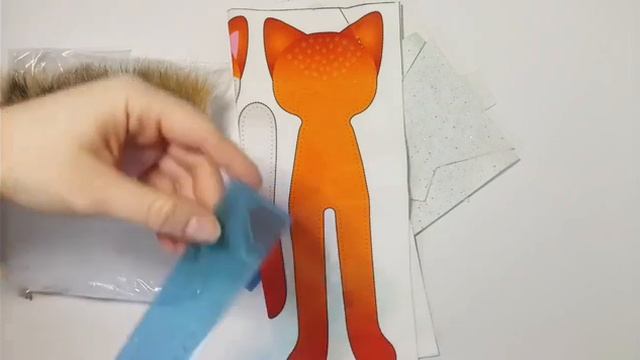 Набор для творчества "Лисичка" мягкая игрушка, компания "Десятое королевство"