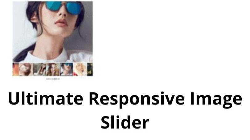Как на сайте сделать галерею из картинок? Плагин Ultimate Responsive Image Slider