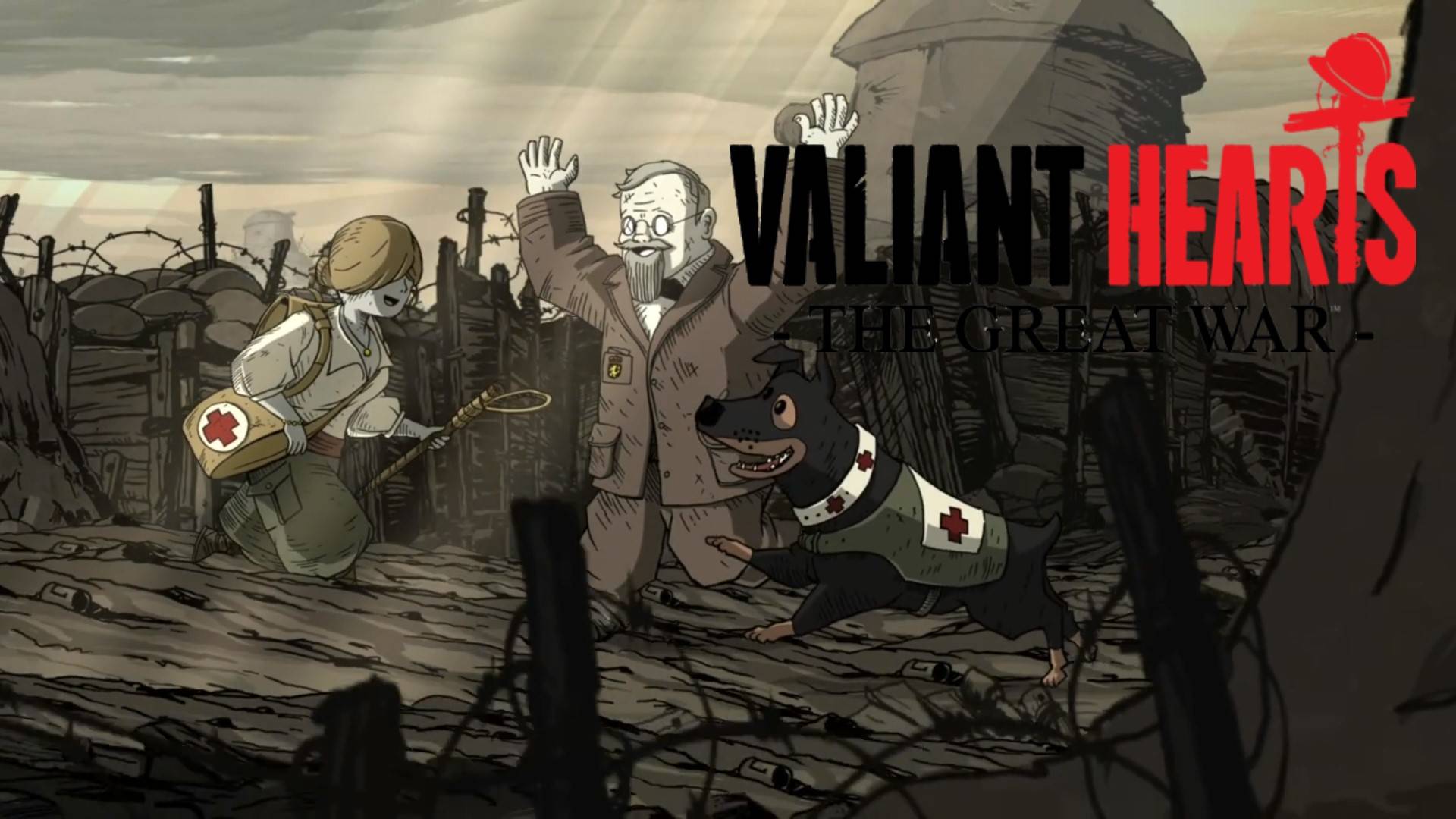 Valiant Hearts: The Great War.Газовая атака.