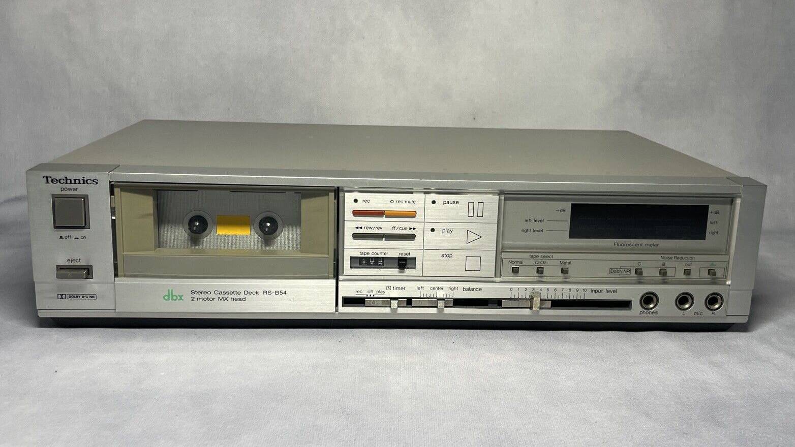 Стереокассетная дека Technics RS-B54-Япония-1983-год
