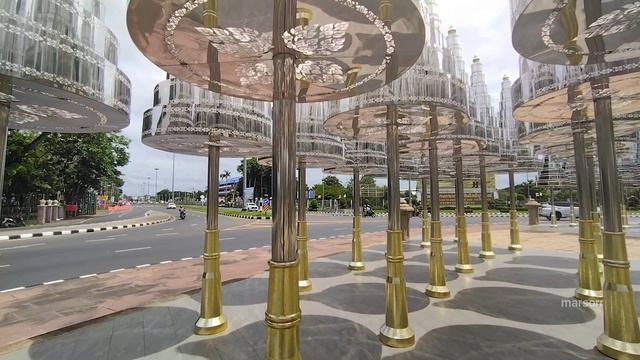 бурирам. просто монумент king ramaI monument ч.4 утро บุรีรัมย์ buriram พระบรมราชานุสาวรีย์รัชกาลที