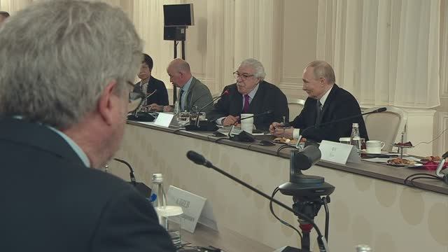 Встреча с руководителями международных информагентств