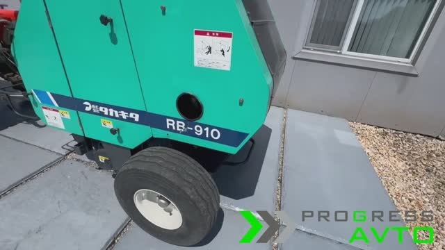 Обзор Японского пресс-подборщик ROLLBALLER RB-910