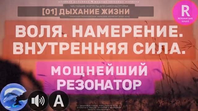 Пробуждение Воли, Намерения и Внутренней Силы*Мощнейший Резонатор*САБЛИМИНАЛ