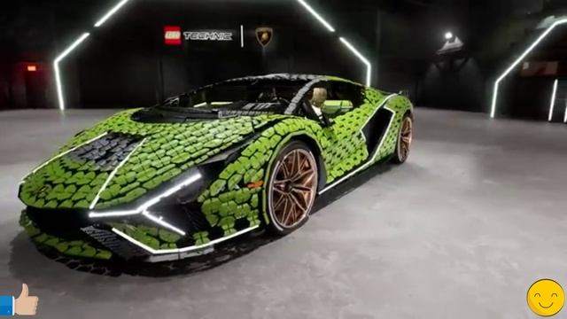 This is the life-size Lamborghini Sián FKP 37