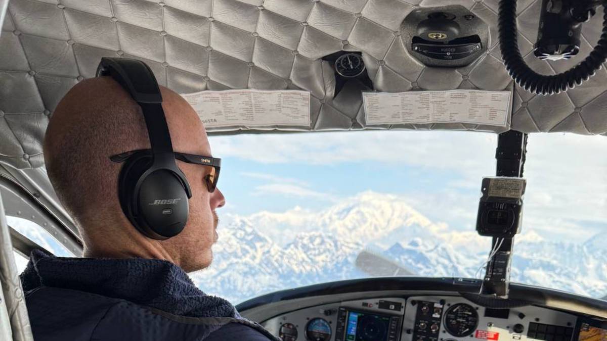 Группа Клуба 7 Вершин благополучно долетела до Базового лагеря Денали. Видео от Александра Абрамова