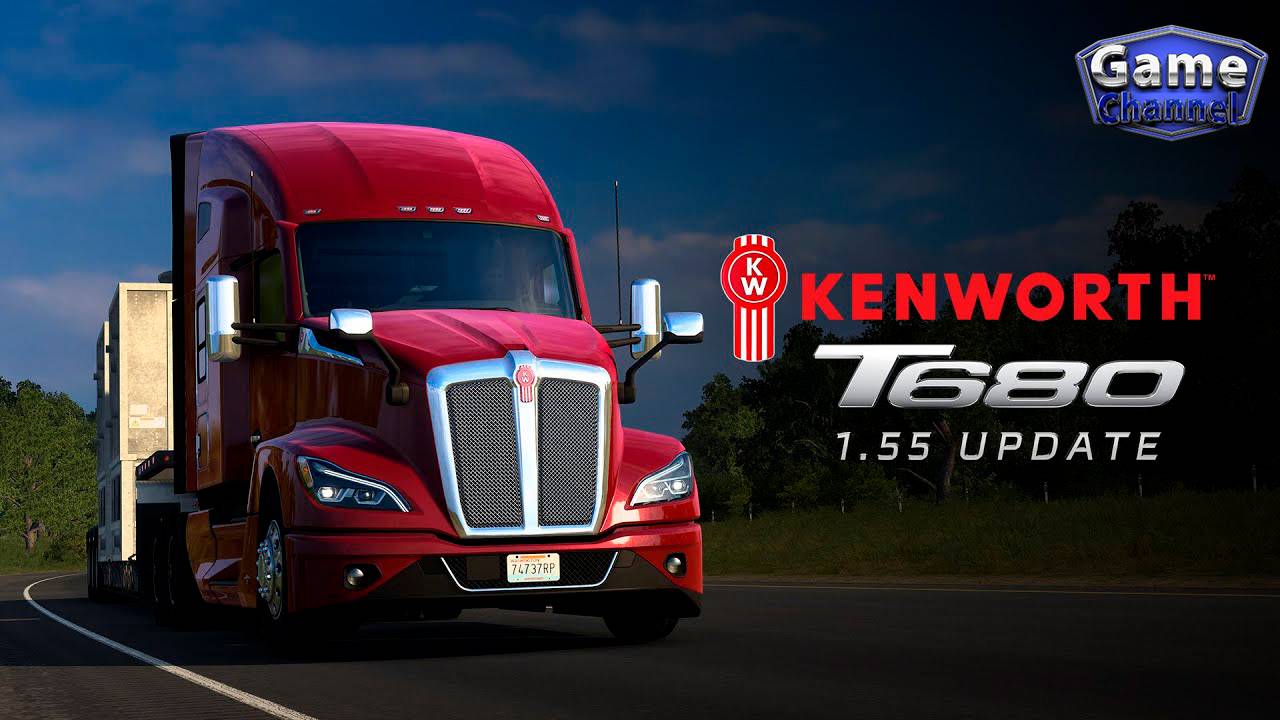 Kenworth T680 никогда не выглядел лучше в American Truck Simulator